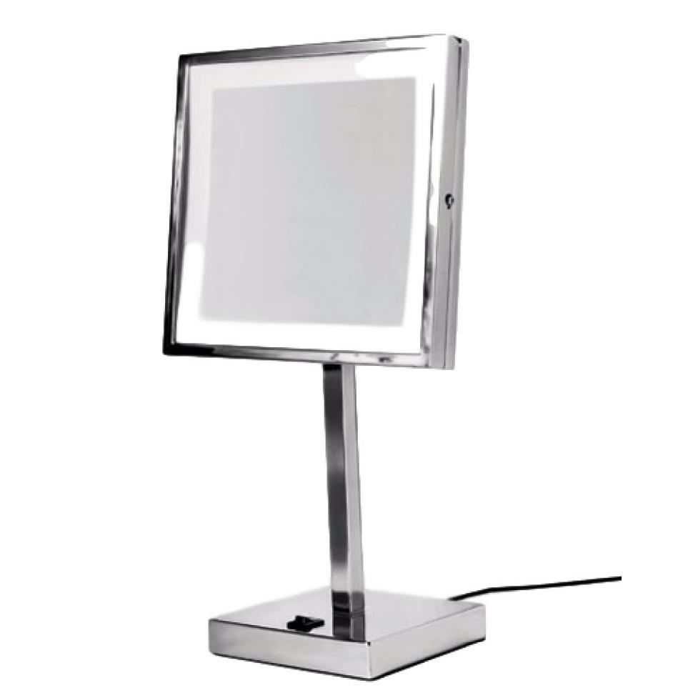Professional electric table stand led cosmetic mirror with lights LMS ...